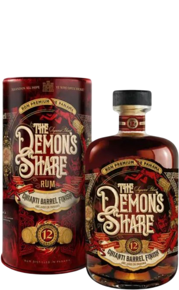 Rum Demon's Share 12YO 0,7l 41% + Dárkové balení | vinisto.cz